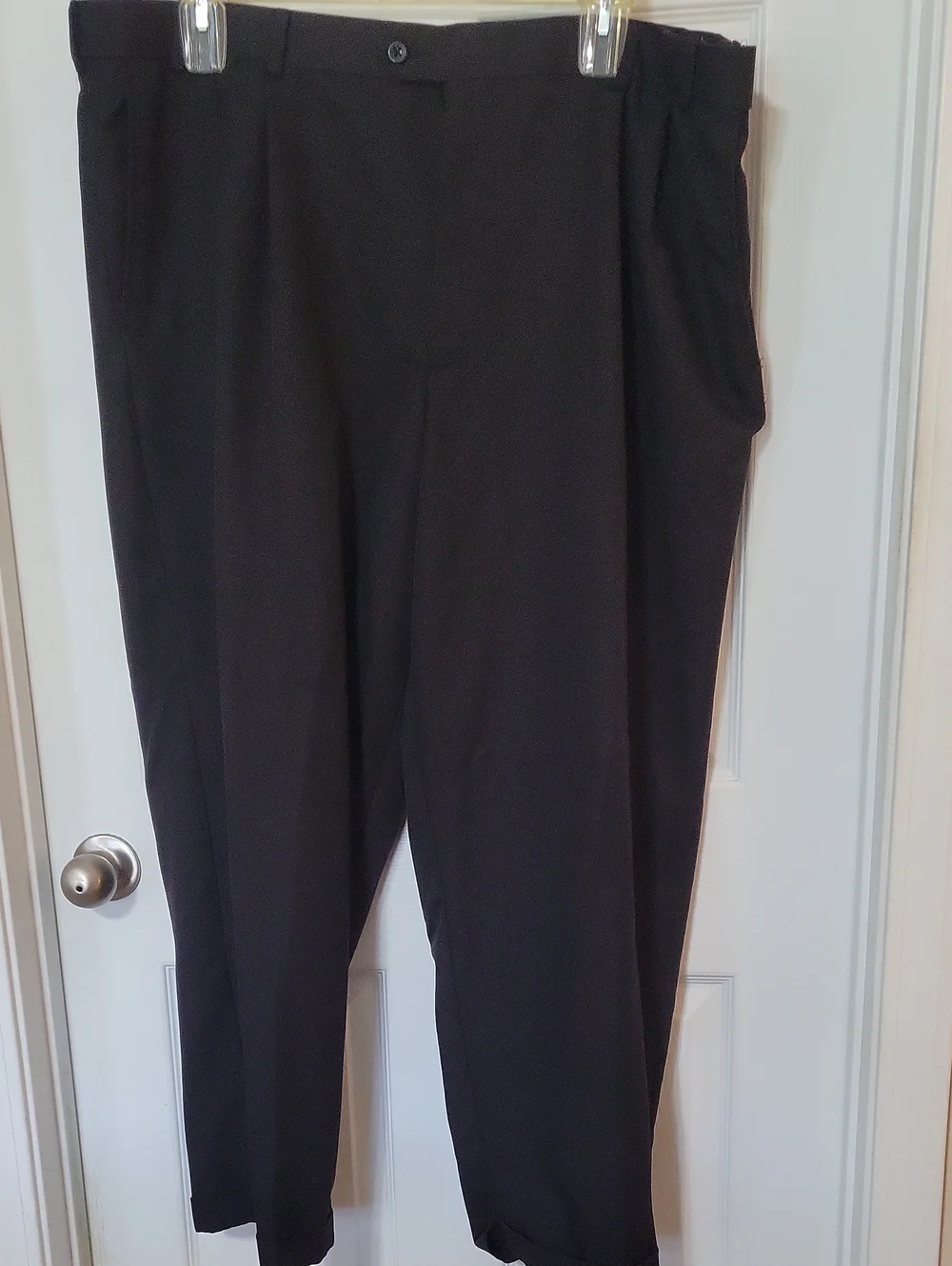 George | Pants | George Black Mens Dress Trousers 44x3 | Poshmark